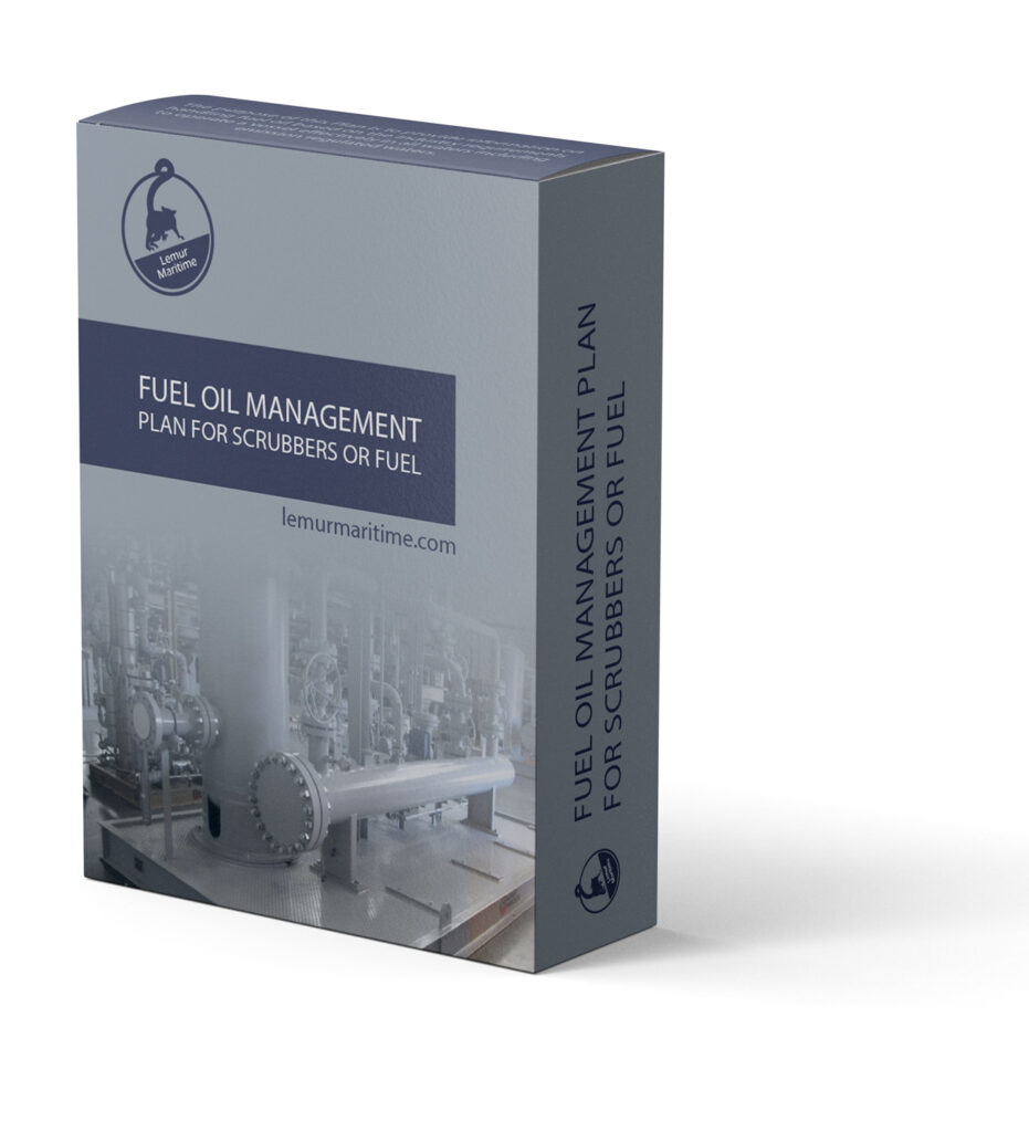 FUEL OIL MANAGEMENT PLAN FOR SCRUBBERS OR FUEL – Lemur Maritime